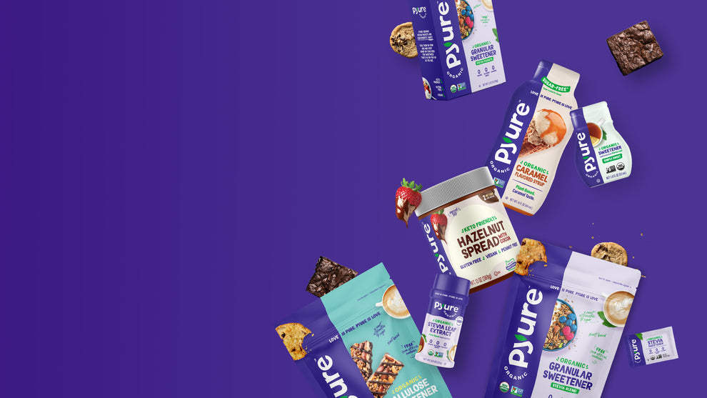 Pyure Organic Brand | Sweeteners, Sugar-free baking mixes and Syrups